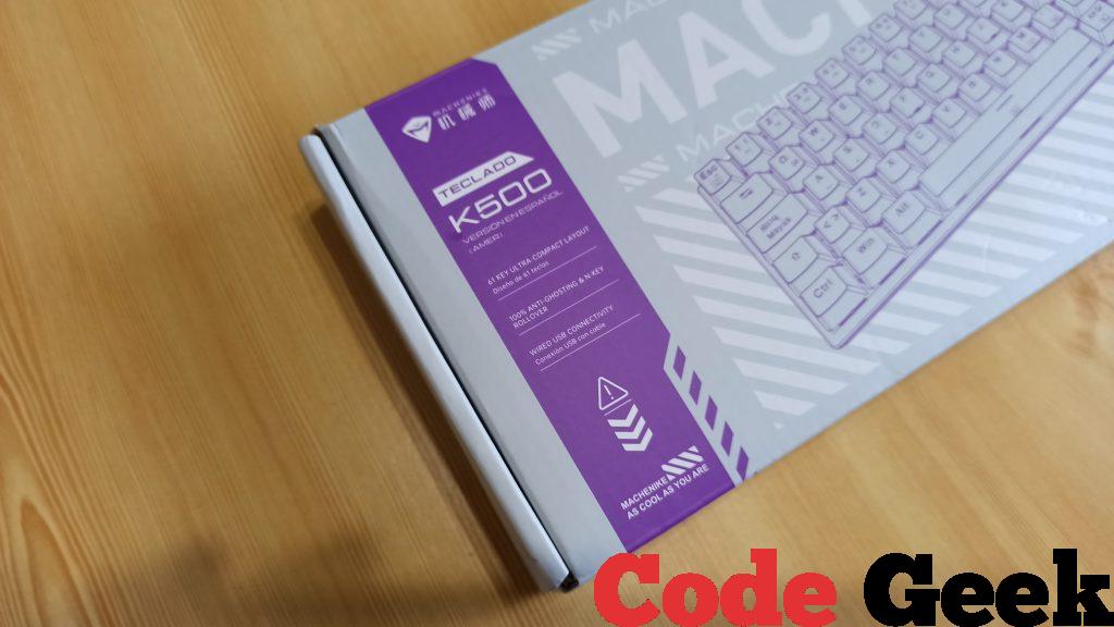 Mini teclado mecánico Machenike K500-B61 60%: La combinación perfecta ...