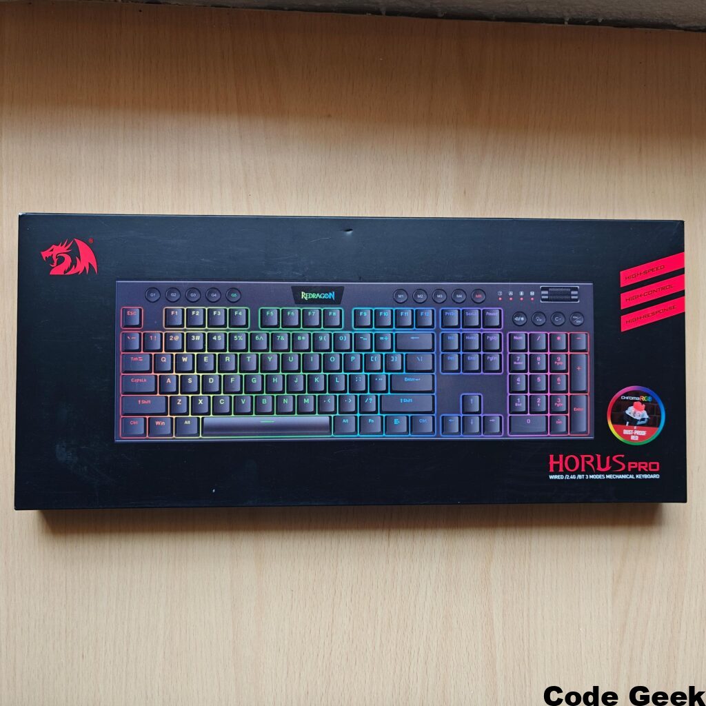 Redragon K618 Horus: Análisis Exhaustivo del Teclado Mecánico ...